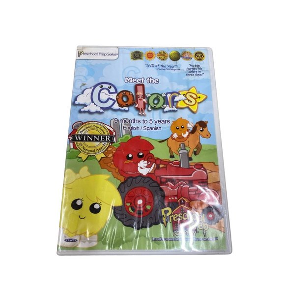 Preschool Prep | Media | Meet The Colors Preschool Prep Educational Dvd ...